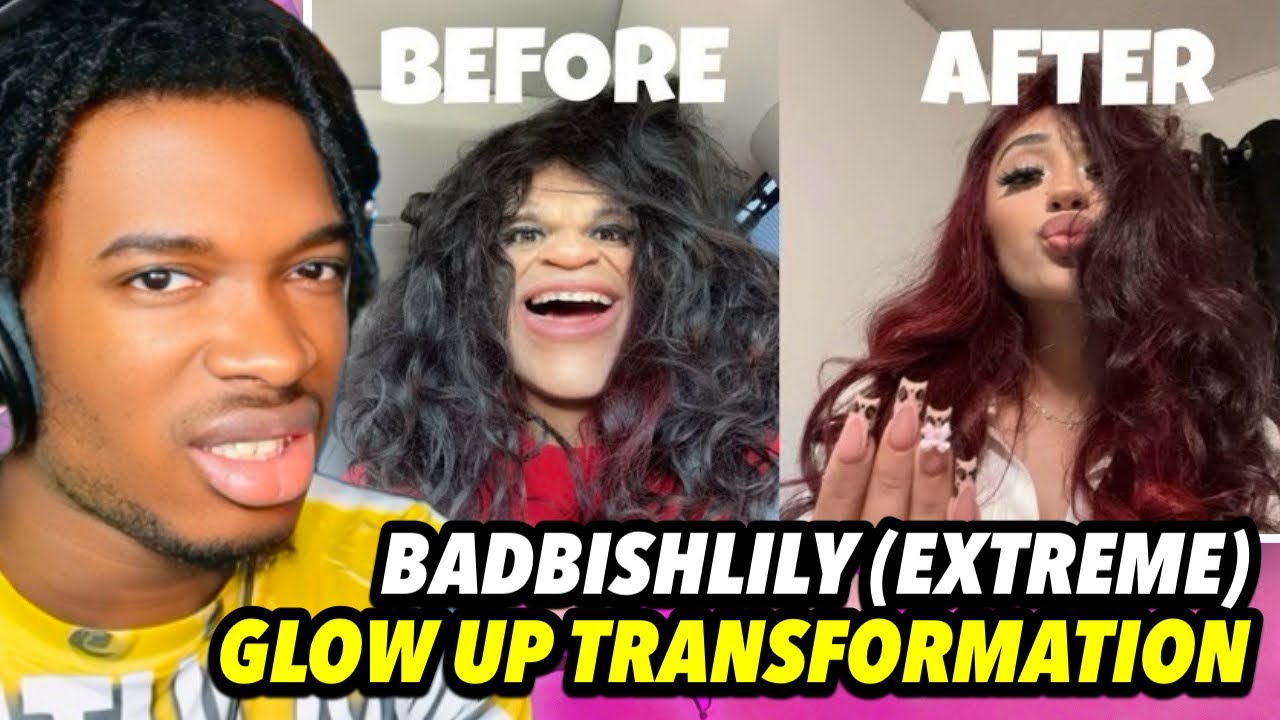BADBISHLILY EXTREME GLOW UP TRANSFORMATION IN 24 HOURS - YouTube
