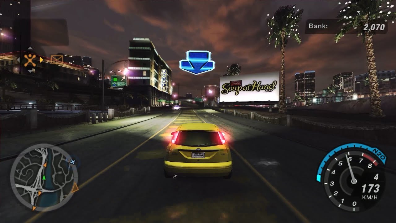 Need for Speed Underground 2 Playthrough - Part 2 - GPS Arrow need to ...