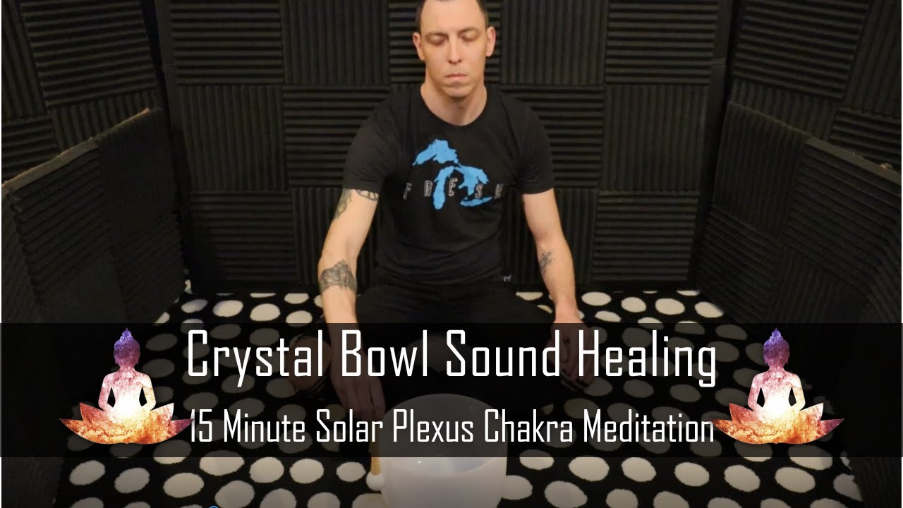 Solar Plexus Meditation | Solar Plexus Chakra Sound Healing | Crystal ...