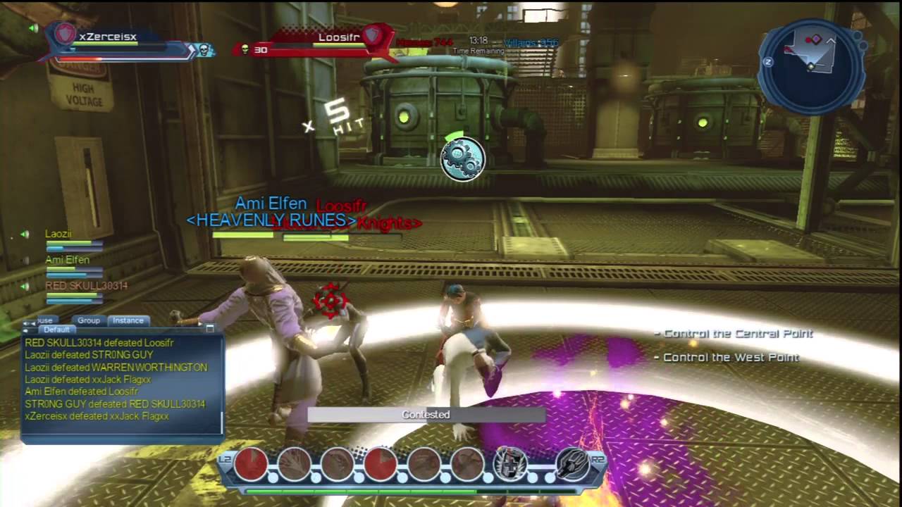 DCUO-Legends 4v4 Heavenly Runes - YouTube