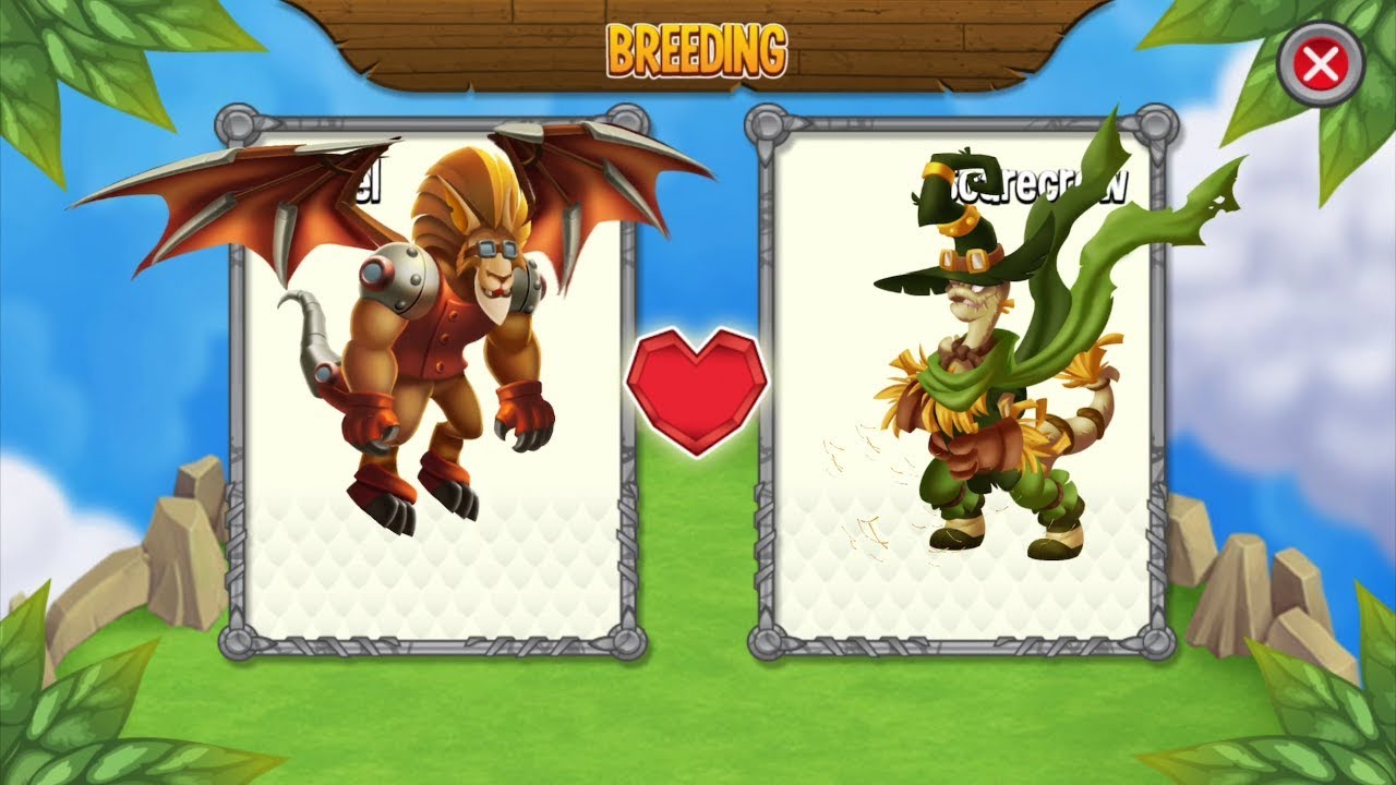 Dragon City | Cowardly Dragon vs Scarecrow Dragon | EXCLUSIVE DRAGON ...