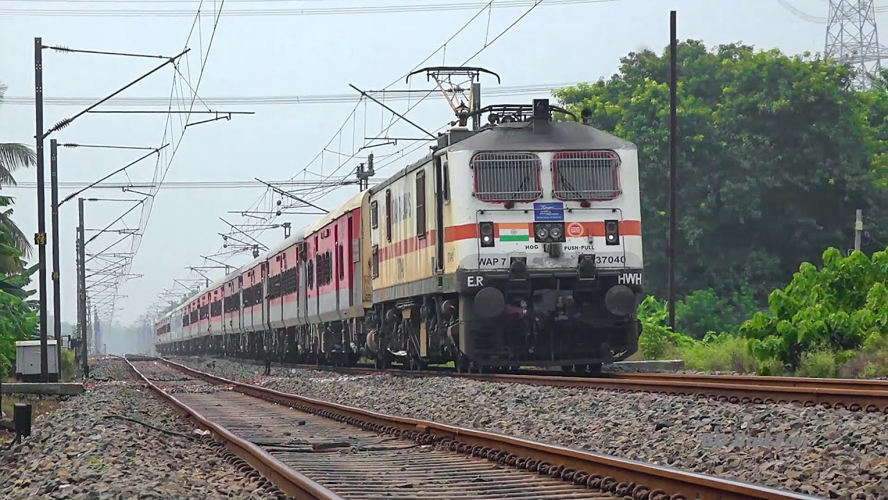 Route divert Superfast Train || 13054/Kulik Express (Radhikapur-Howrah ...
