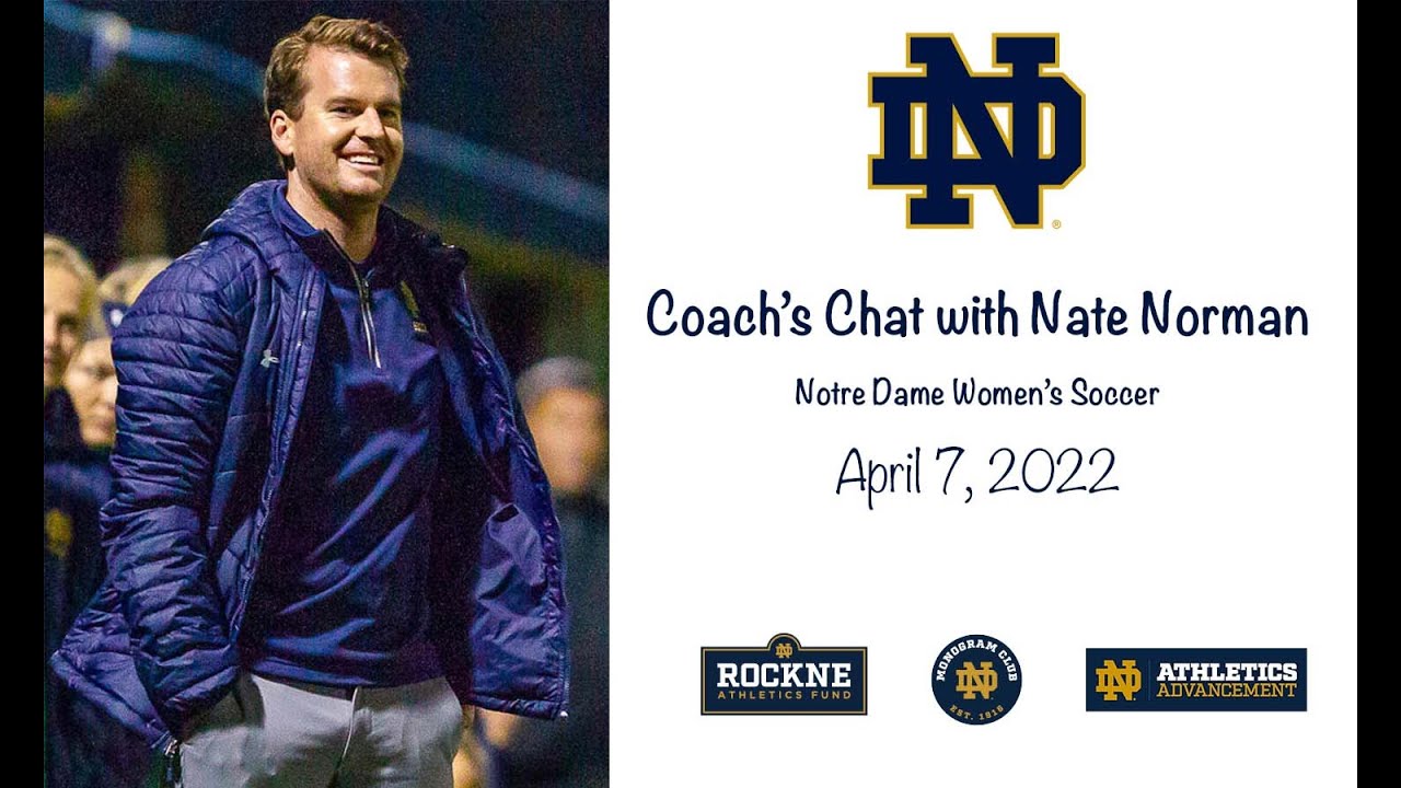 Coach's Chat with Nate Norman (April 7, 2022) - YouTube