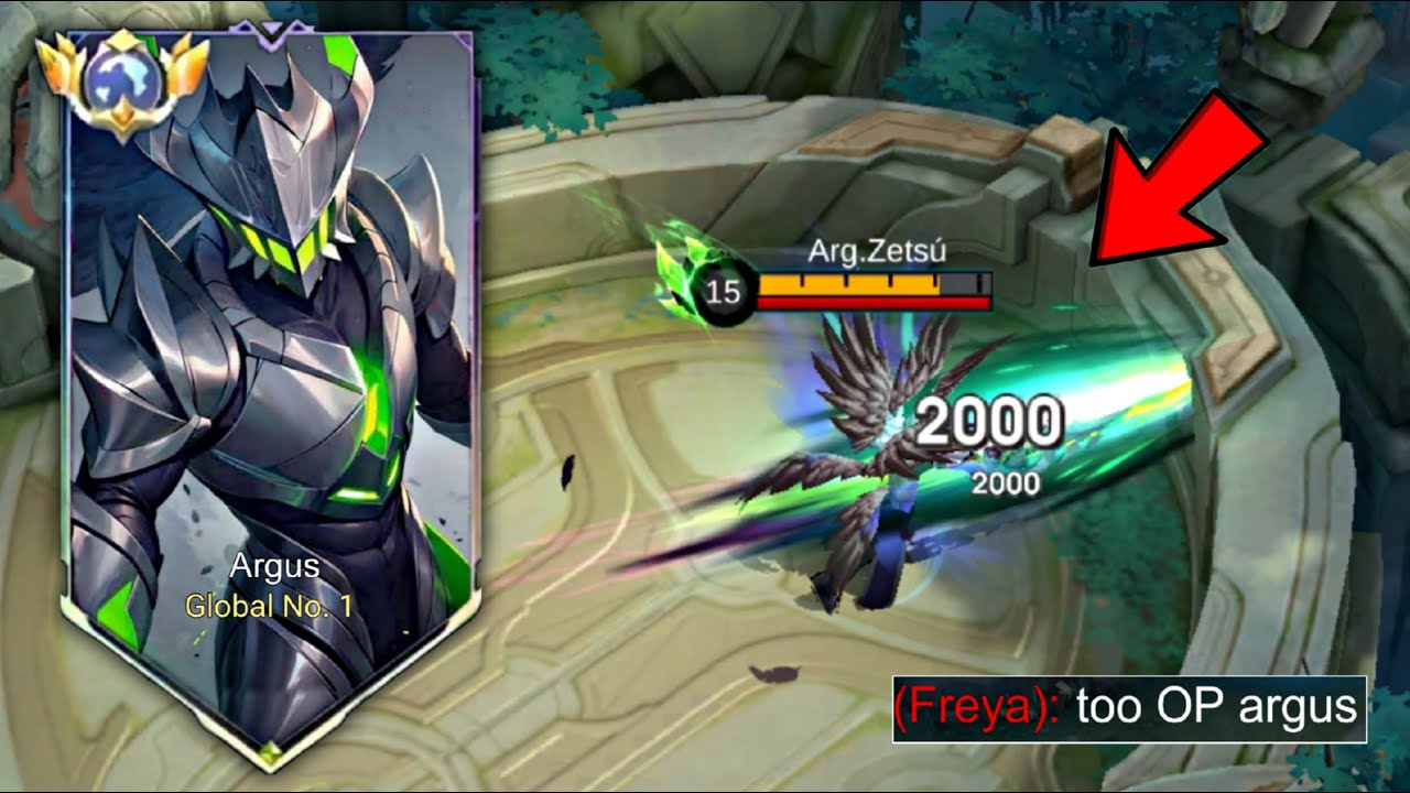 THIS NEW ARGUS IS THE ONLY HERO WHO CAN ZONE IN THE BASE | ARGUS NEW ...