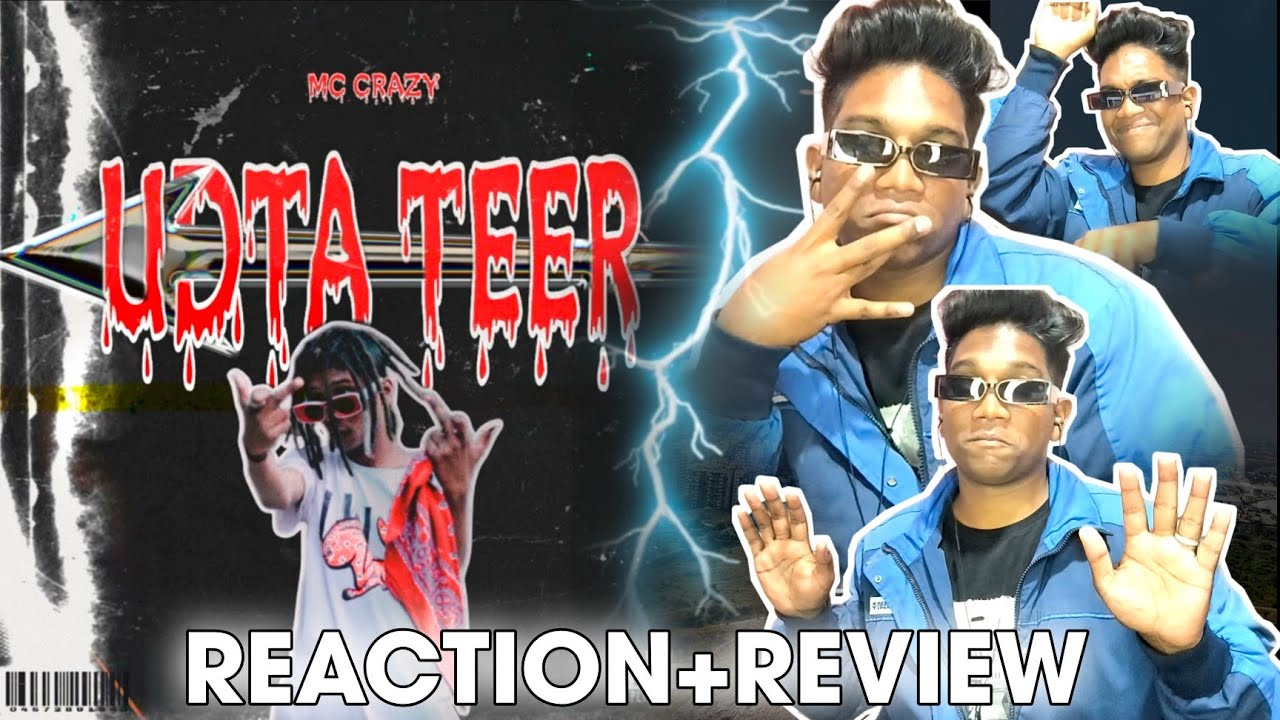 MC CRAZY - UDTA TEER 🥵 | REACTION+REVIEW | MH12REACTS#disstrack # ...