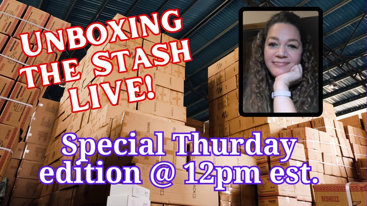 Unboxing The Stash- 🤩 8/29/24, 12pm est. - YouTube