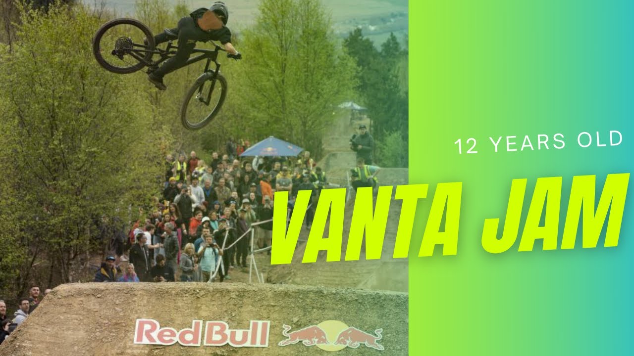 12 yr old Big Mtb sends at the Vanta jam 🤘 - YouTube