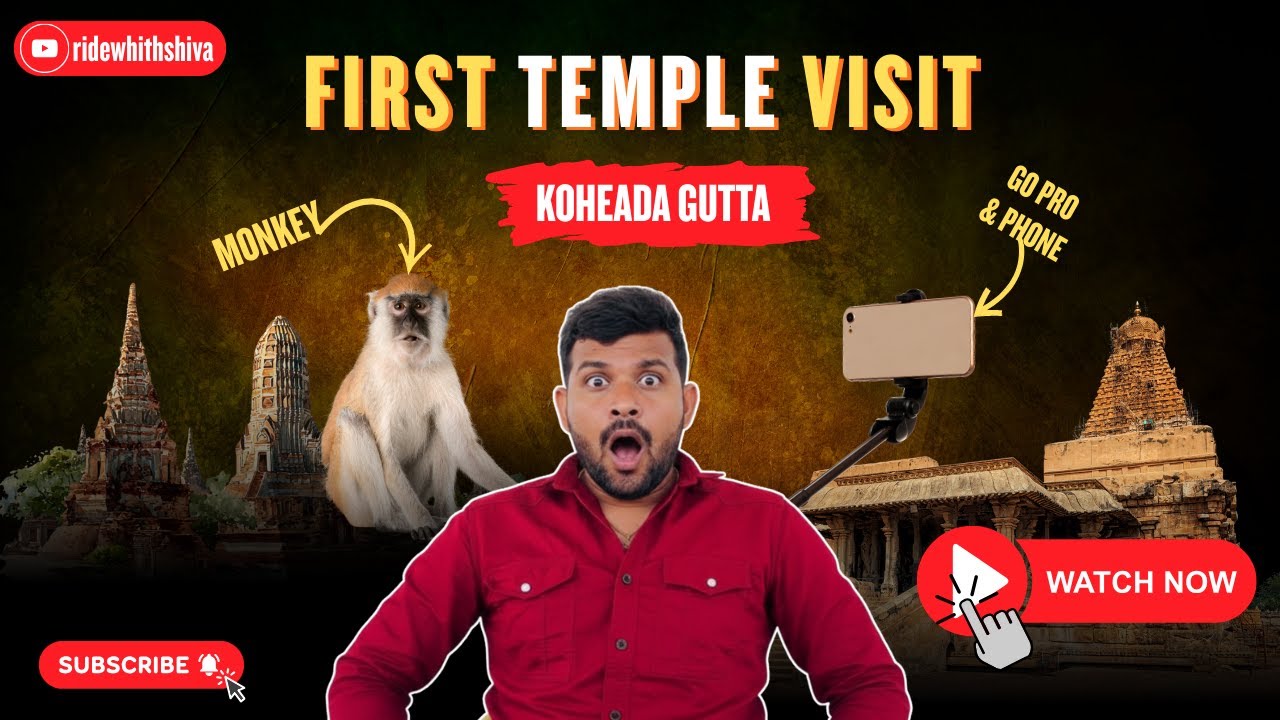 First Step into Peace | A Divine Escape | Temple Visit – Koheda Gutta 🙏 ...