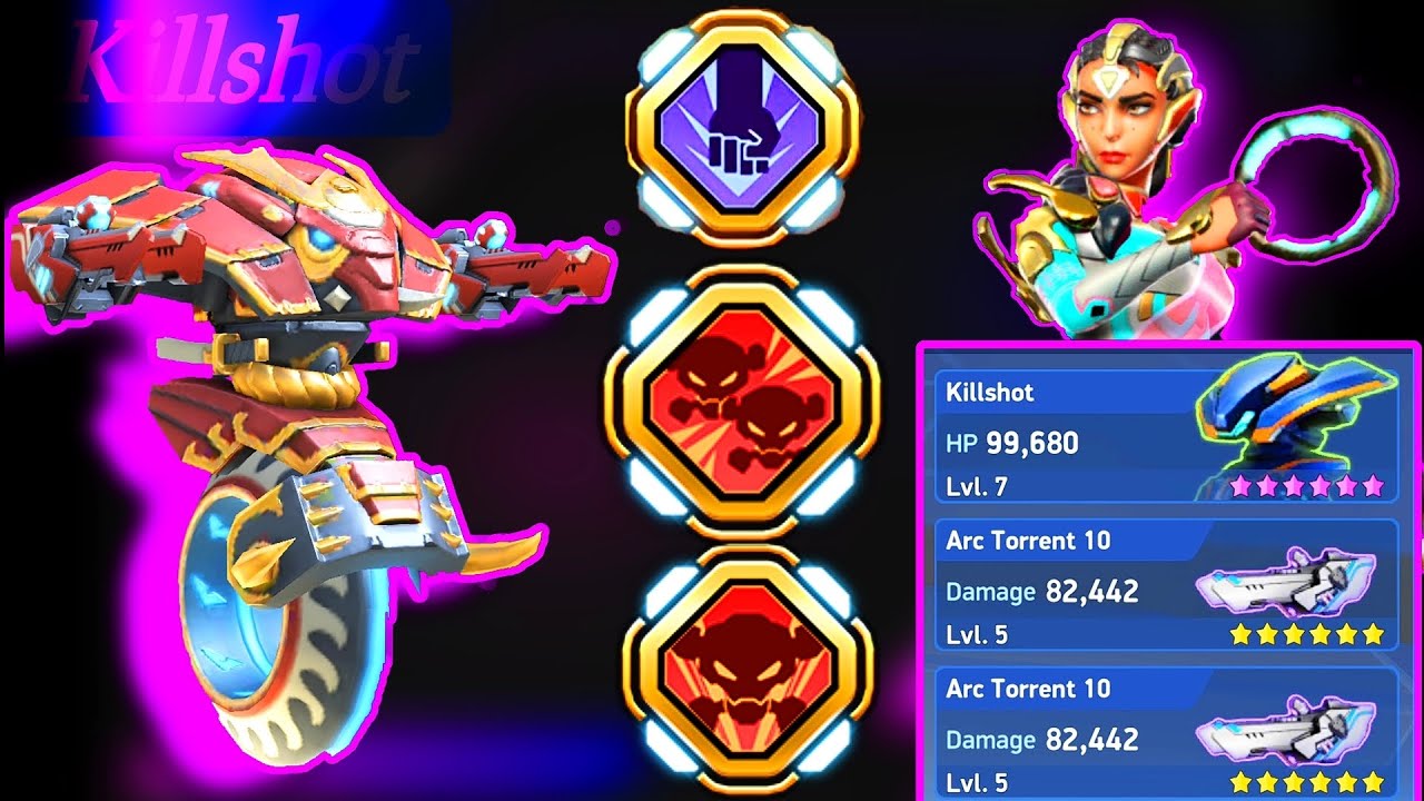 Mech arena-🔥Killshot🔥with dual arc torrent 10⚡, Godlike gameplay|Cpc ...