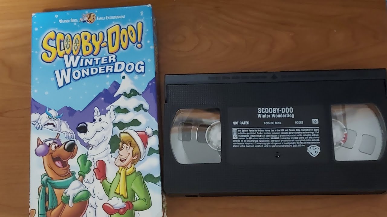 Closing Of Scooby-Doo: Winter WonderDog VHS From 2002 - YouTube