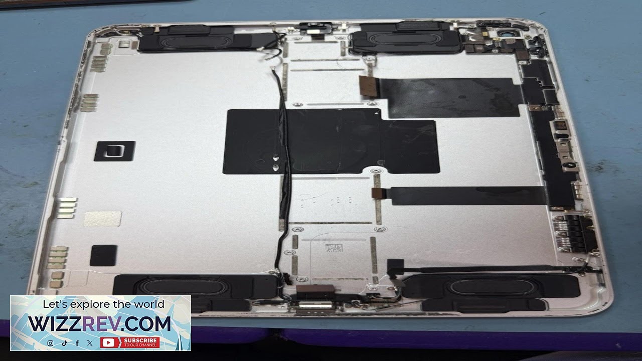 Apple iPad Pro 11" inch M4 2024 Model A2836 Silver Complete Housing ...