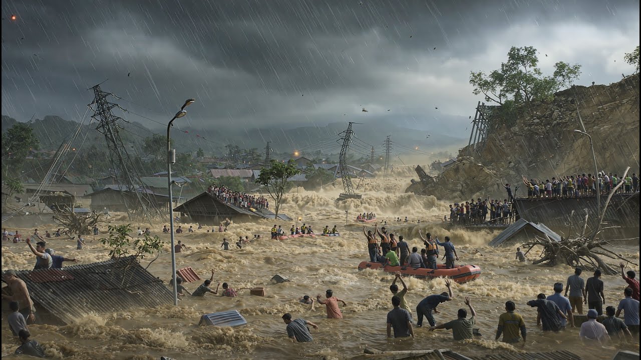 🚨 🌊 Cyclone Senyar Triggers Indonesia Flood: Deadly Sumatra Disaster ...