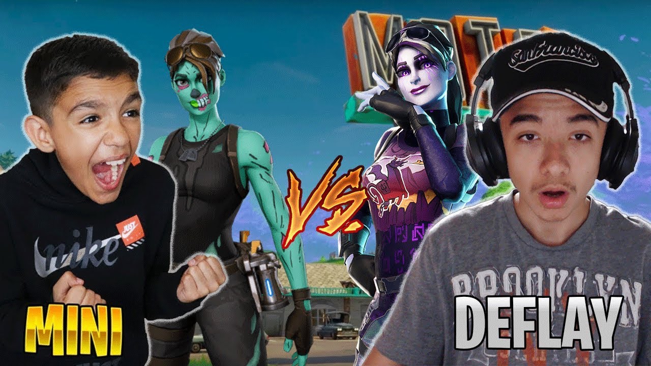 Fortnite 1v1 Against My Little Cousin (Mini Mamba) Funny! - YouTube