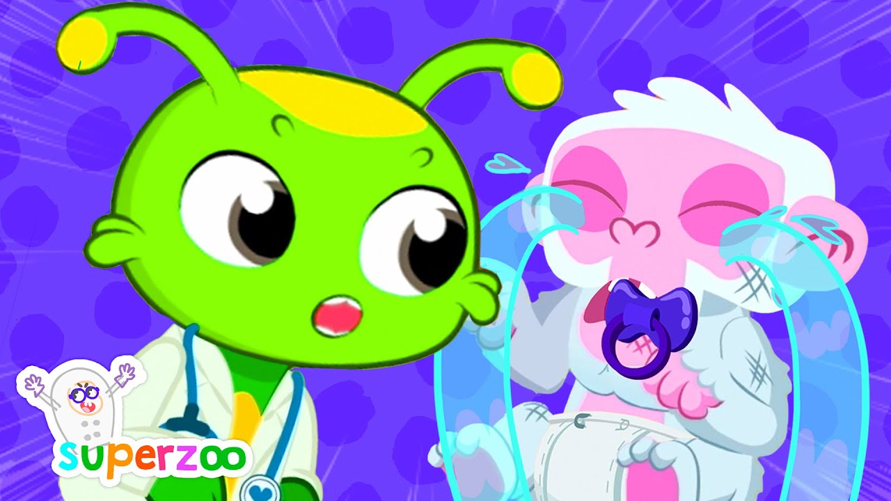 Help Groovy the Martian and Phoebe cure Baby Monky! Superzoo - YouTube