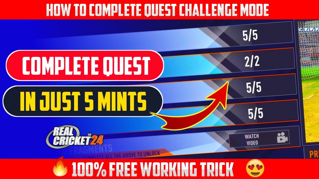 How To Complete Daily Quest In Real Cricket 24 🔥 Real Cricket 24 Quest ...