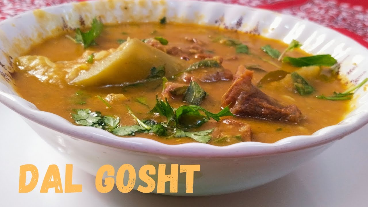 Dal Gosht Recipe | Dalcha 🍲 | lauki Dal Gosht - YouTube