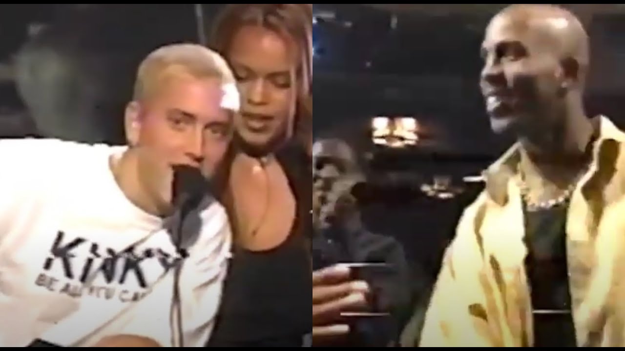 Eminem presents awards to DMX (1999) - YouTube