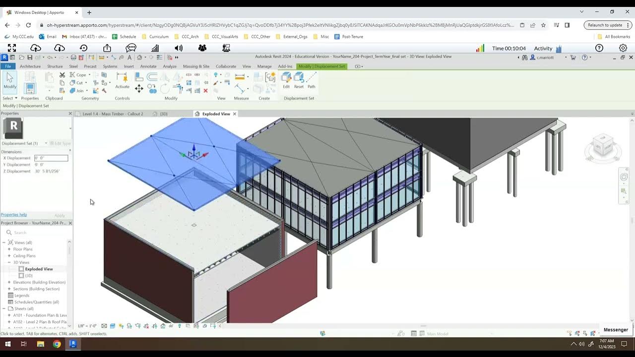 Revit - 3D Exploded View - YouTube