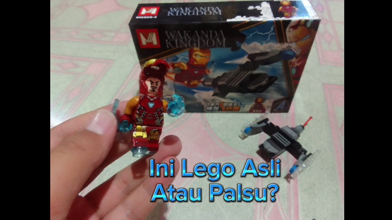 UNBOXING LEGO IRON MAN DARI WAKANDA KINGDOM TAPI, INI LEGO ASLI ATAU KW ...