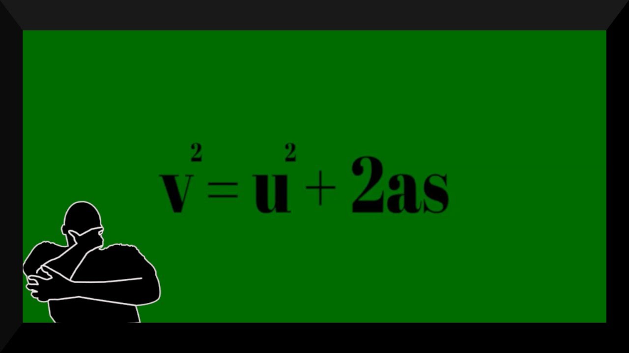 CAPE Physics: Deriving v^2 = u^2 + 2as - YouTube
