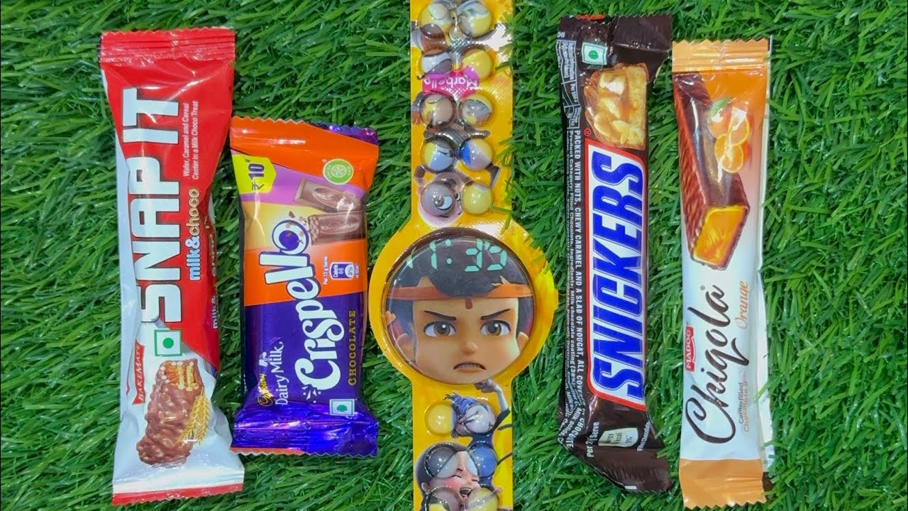 Satisfying Asmr GIANT Snicker Crispello Snap IT SOS chocolate ...