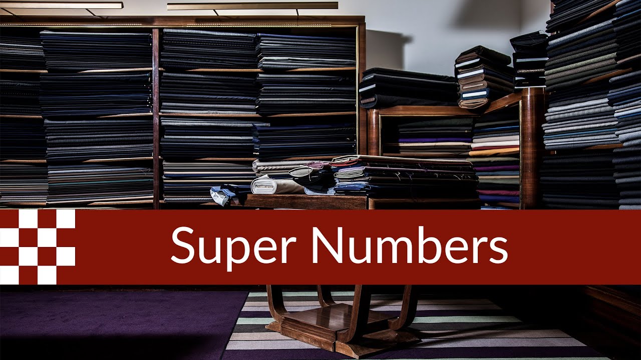 Super 130s, Super 160s : What do Super Numbers Mean? - YouTube