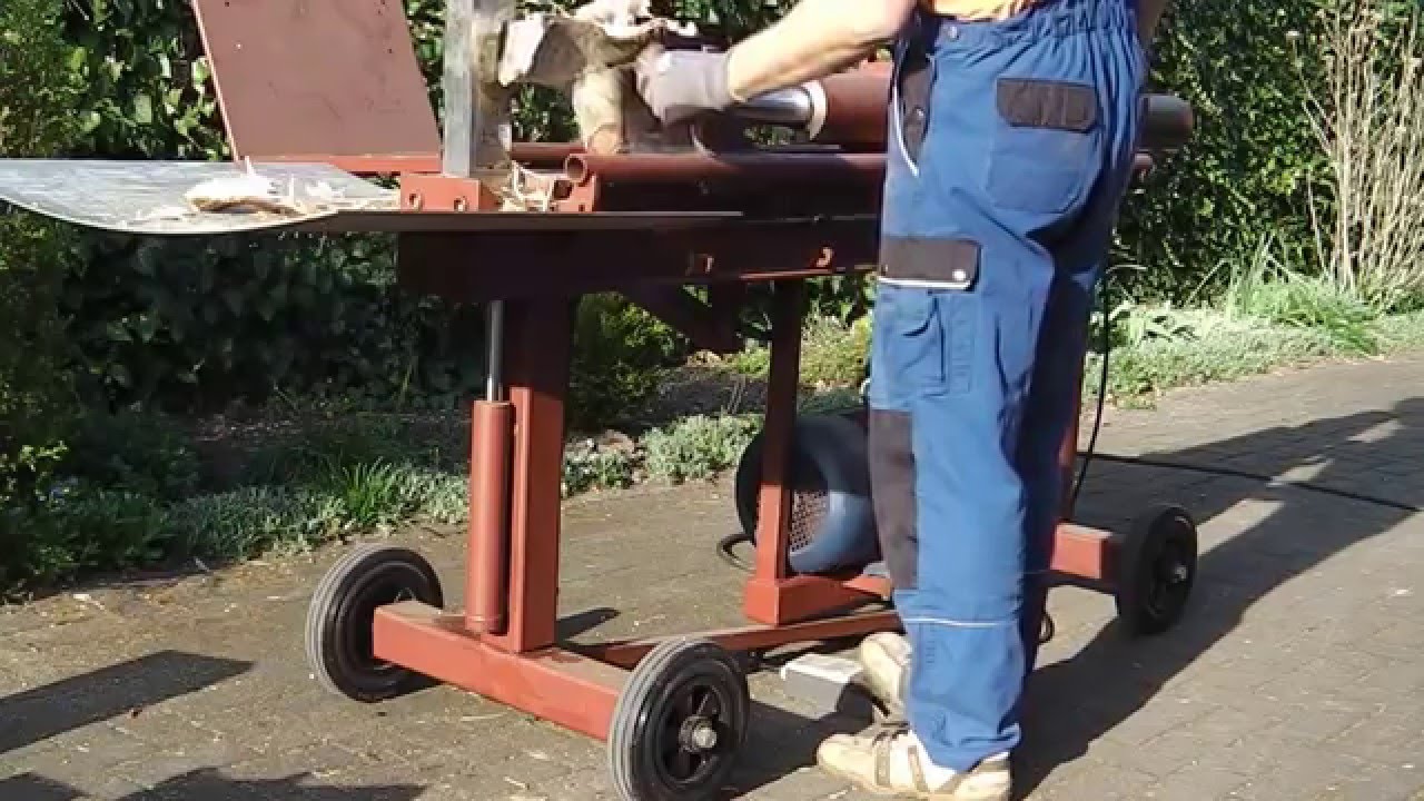 Holzspalter Selber Bauen Mit Wagenheber