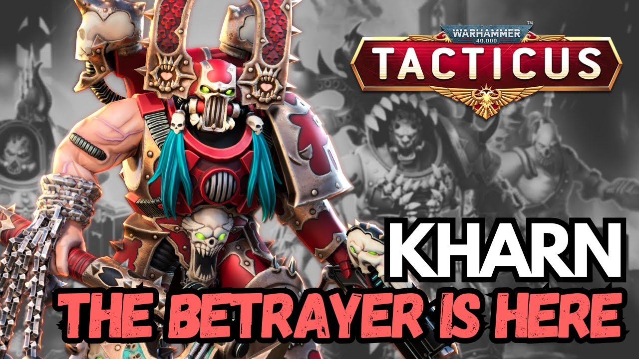 Kharn, the Betrayer - Character Showcase and Legendary Release Event! - YouTube