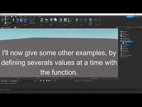 Intro To Functions/ Events (Lua Script) [ROBLOX TUTORIAL] - YouTube