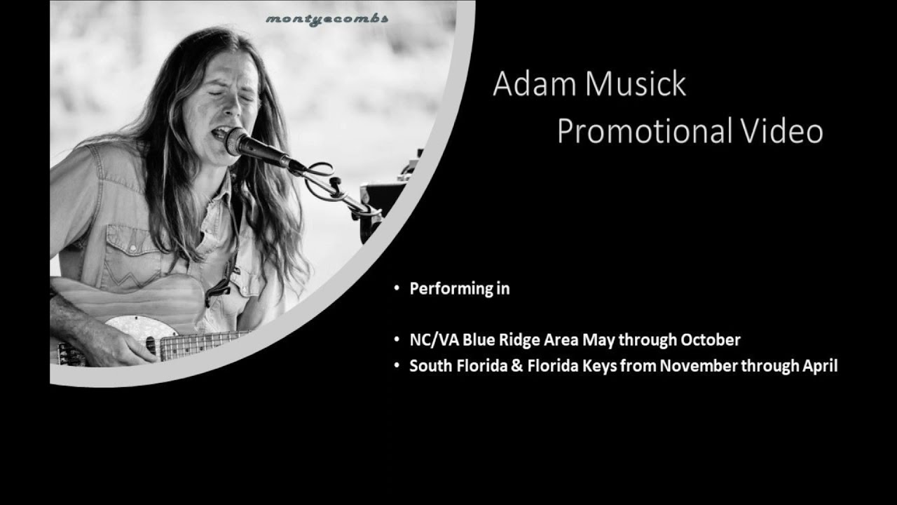 Adam Musick Promotional Video - YouTube