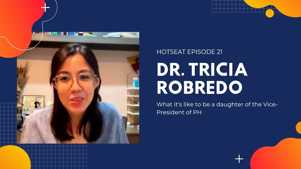DR. TRICIA ROBREDO: What it's like to be a daughter of the Vice ...