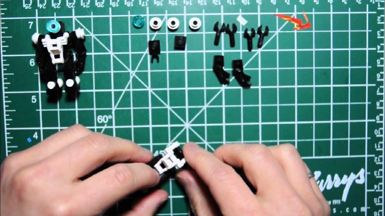 LEGO Robot building instructions - YouTube