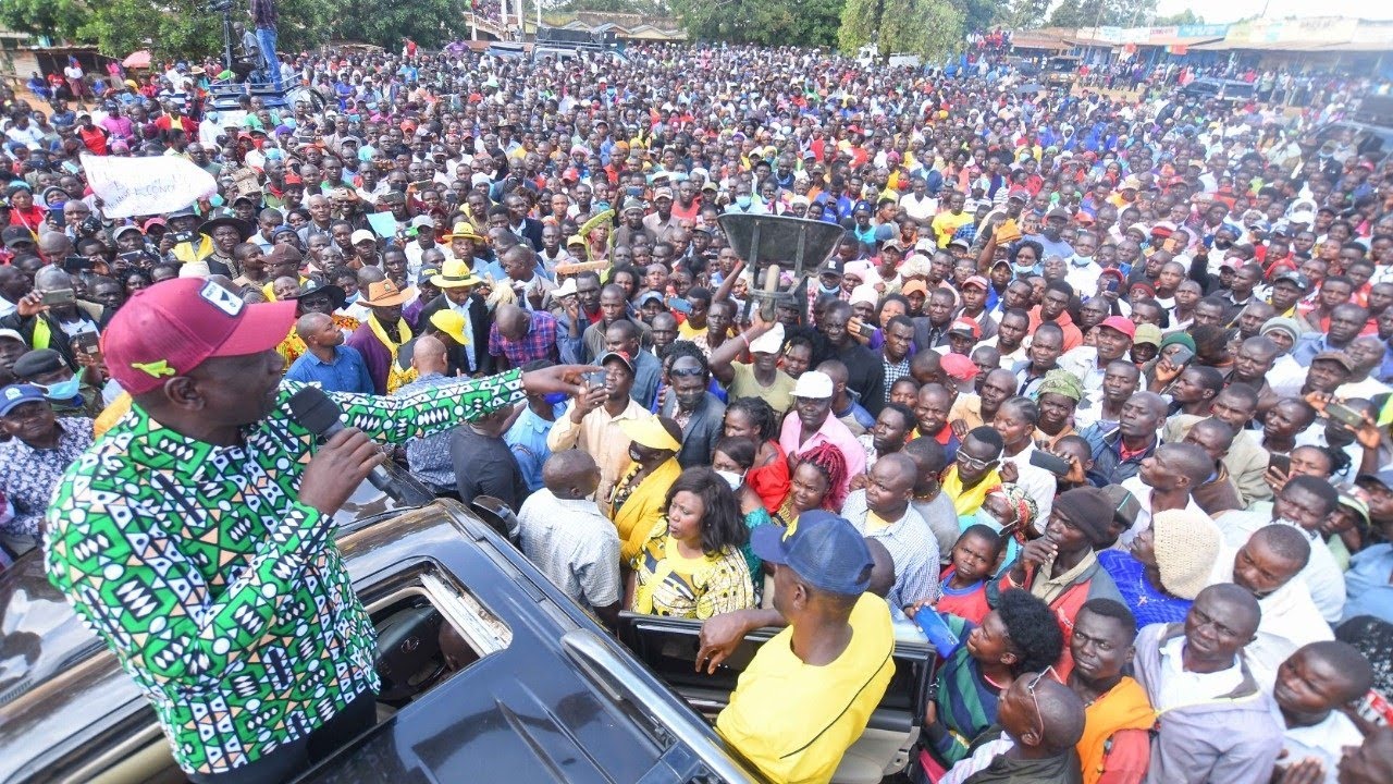 LIVE! DP RUTO IN WEBUYE, BUNGOMA COUNTY!! - YouTube
