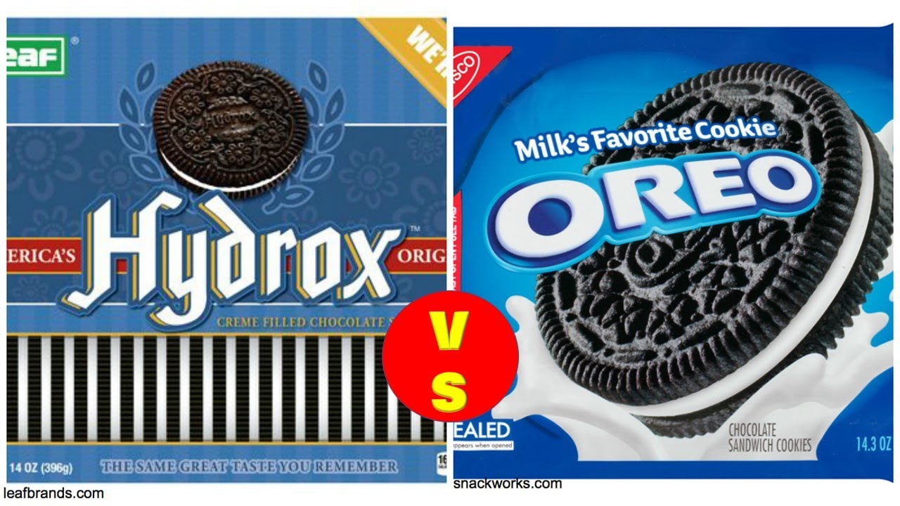 A Random Taste Test: Hydrox vs Oreo - YouTube