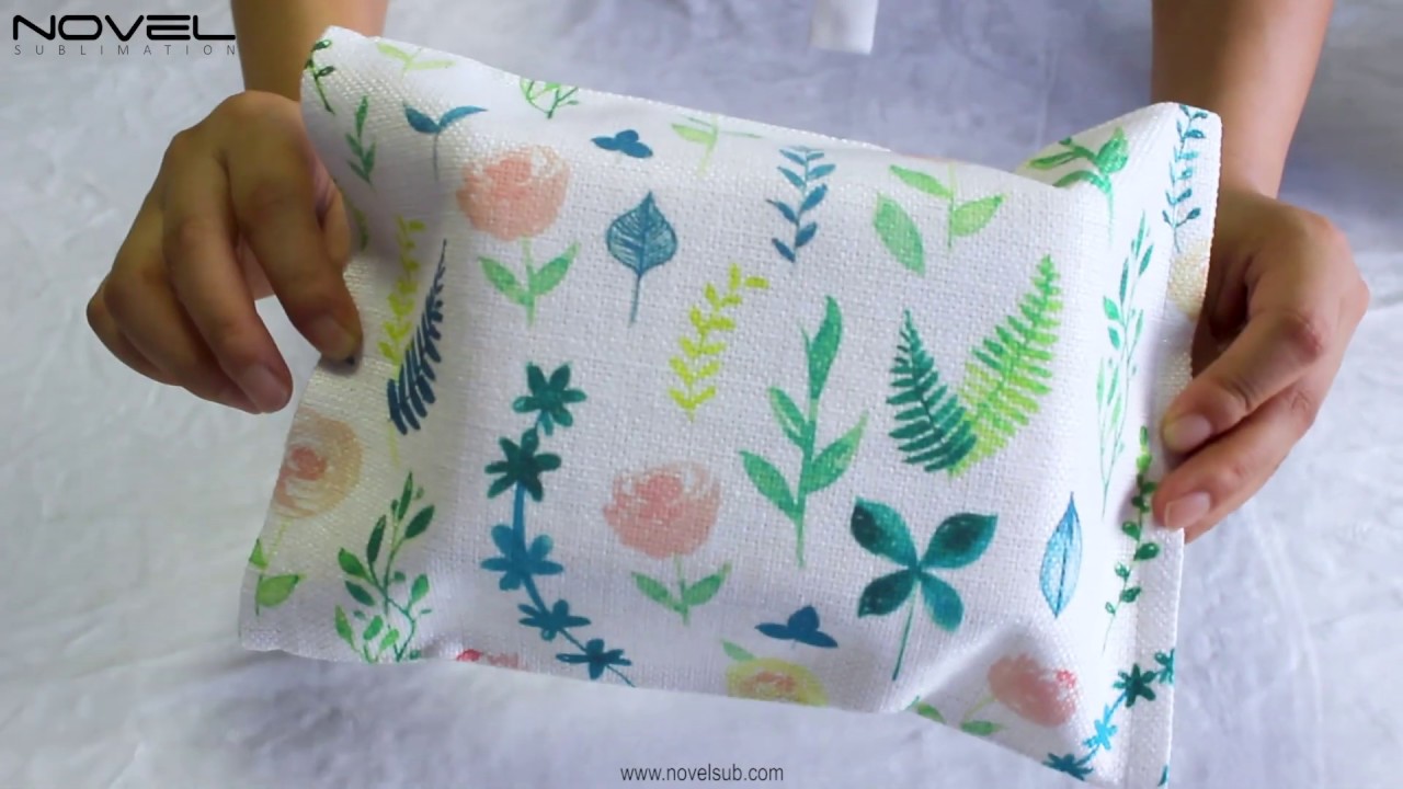 Sublimation Linen Tissue Box - YouTube