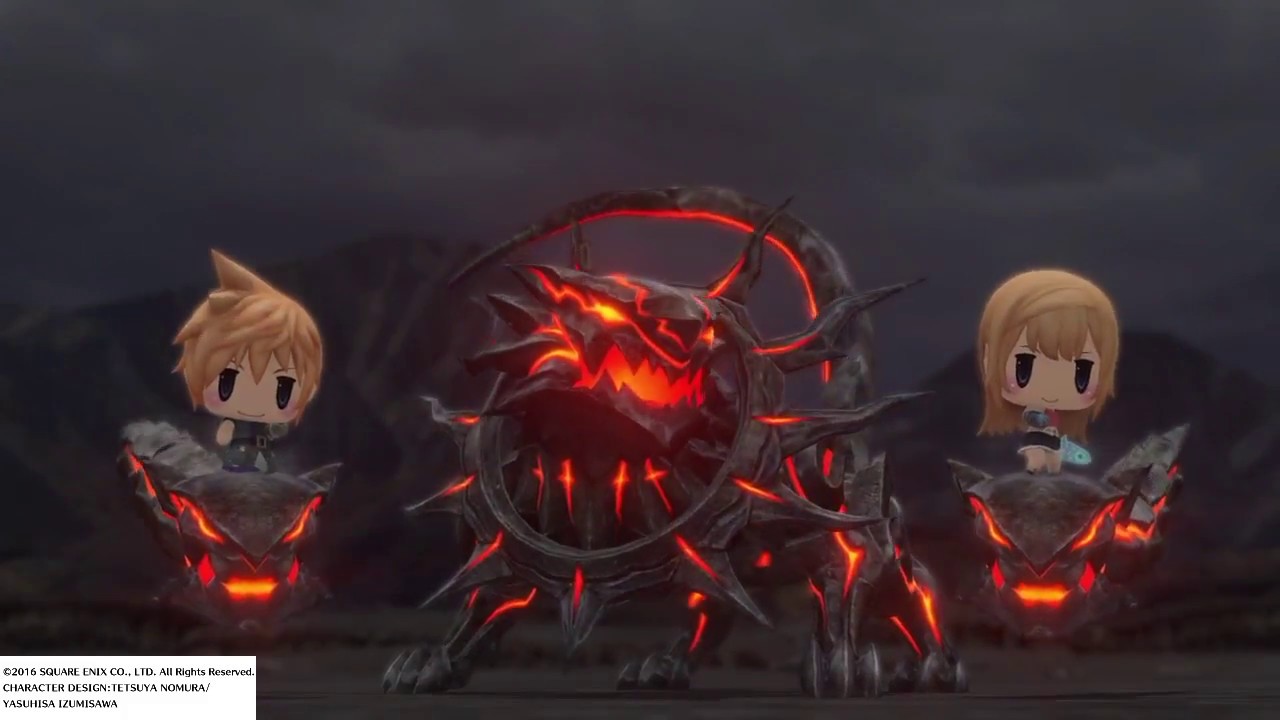 World of Final Fantasy [Cerberus Mega Mirage Summon] - YouTube