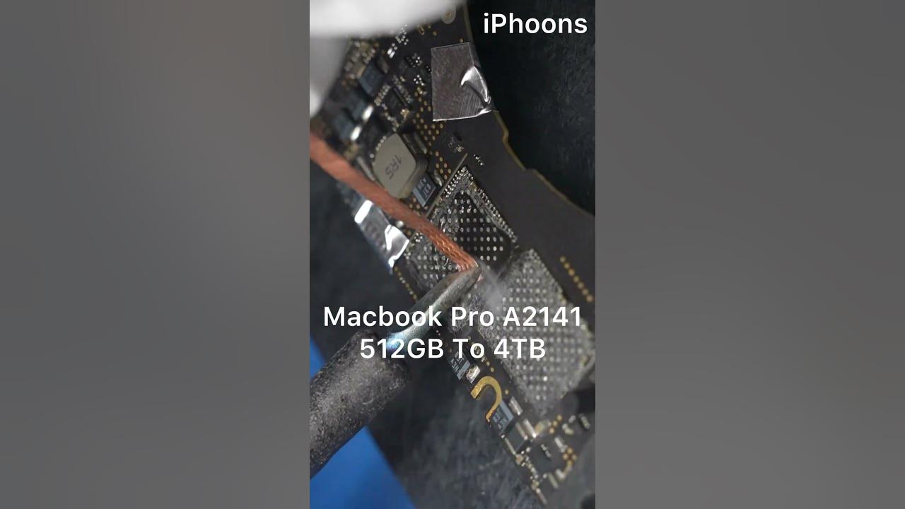 Upgrade 512GB To 4TB Macbook Pro A2142 - YouTube