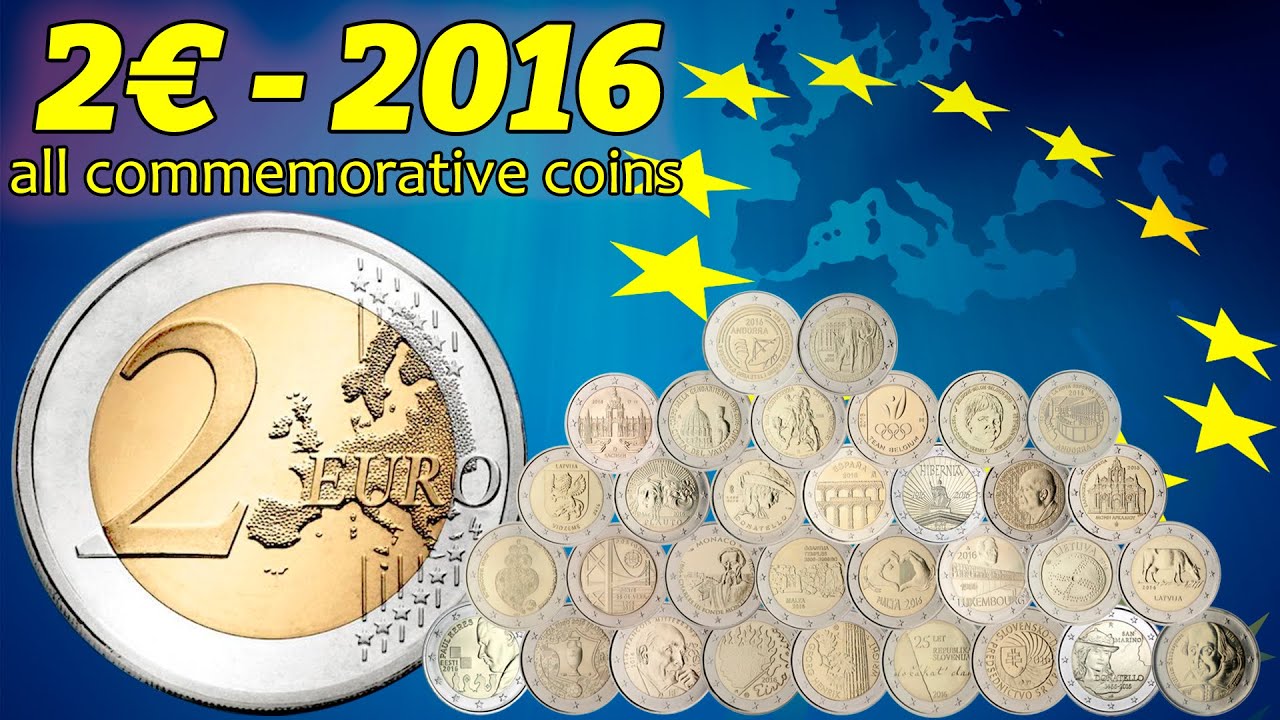 2 Euro 2016 - All commemorative coins - value, mintage, rare - coin ...