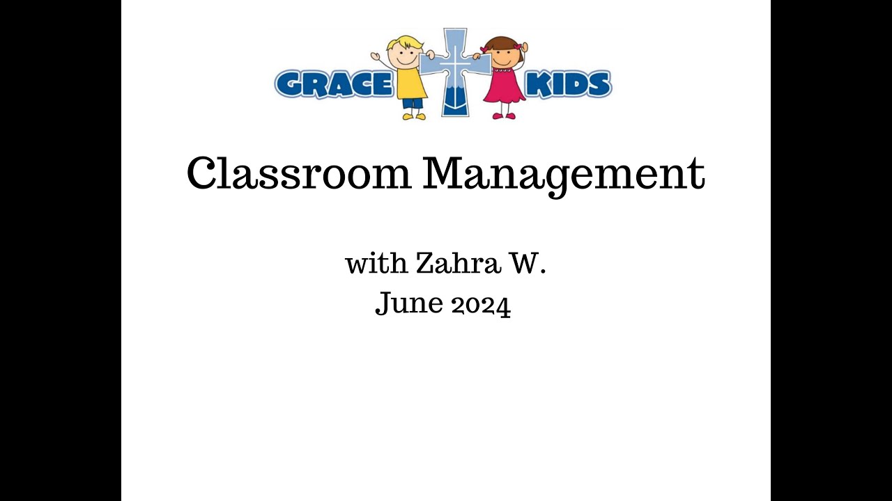 Classroom Management from June 2024 Training - YouTube