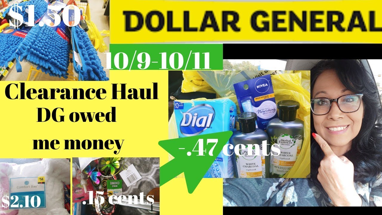 Dollar General Clearance Haul | DG owed me money - YouTube