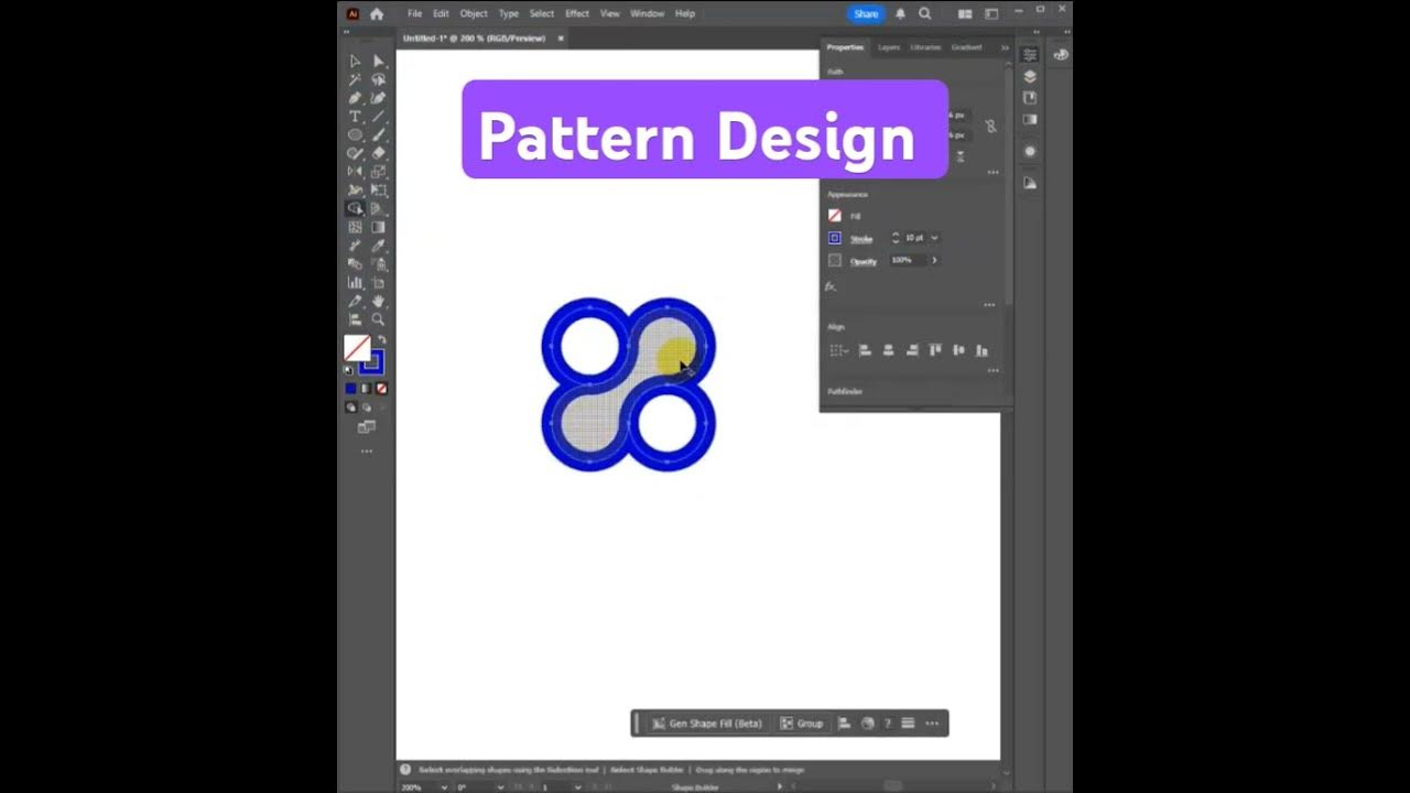 🎨 How to Create Seamless Patterns in Adobe Illustrator CC 2025 | Easy Pattern Design Tutorial ...