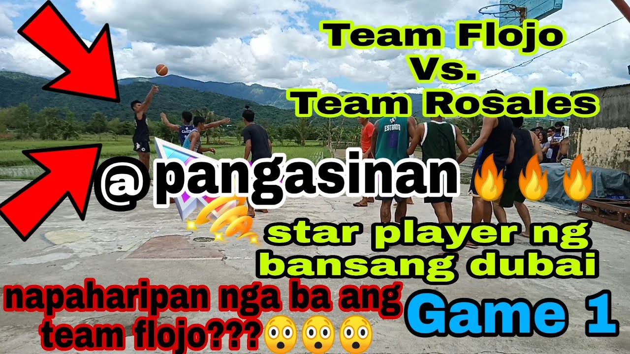 Team Flojo Vs. Team Rosales Game 1 (Playing against a Star player from ...