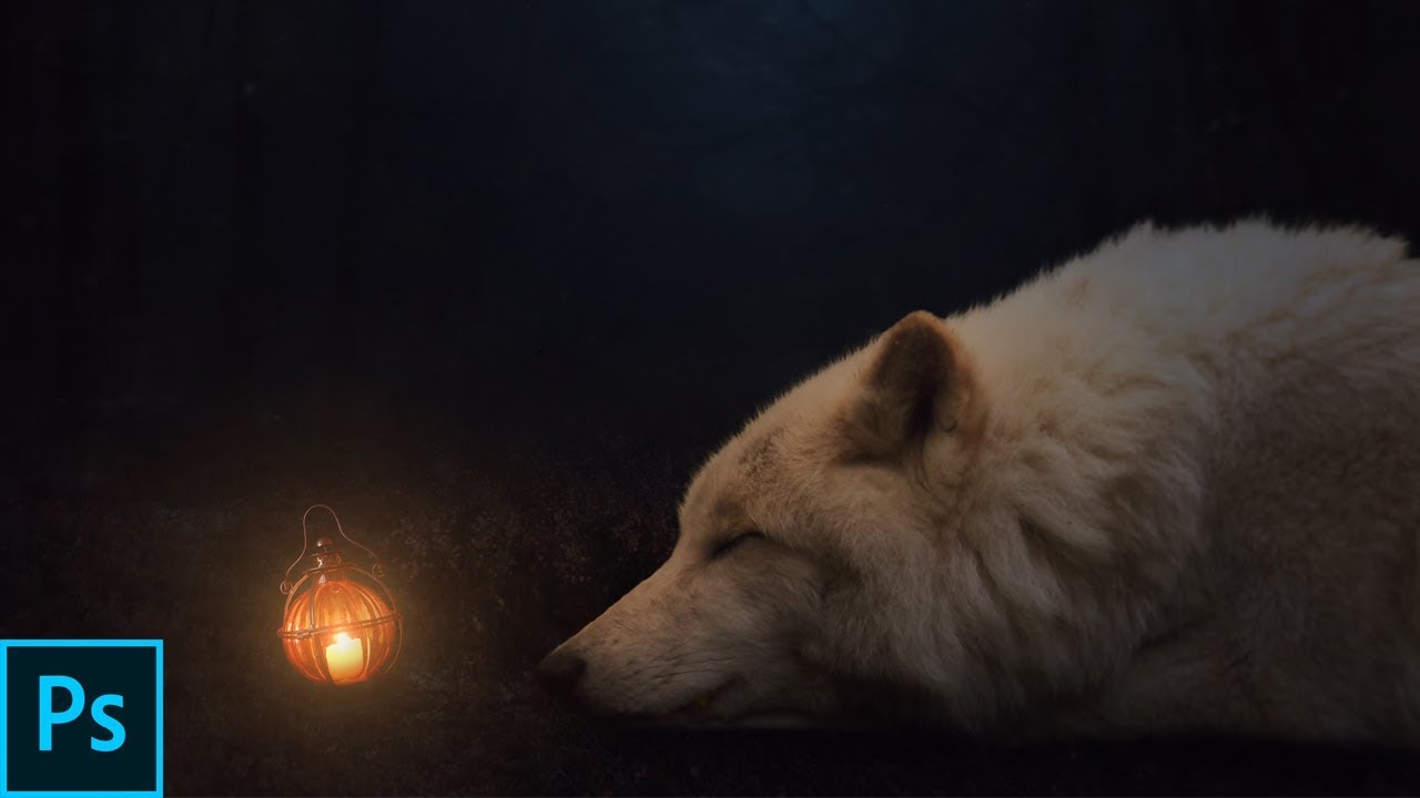 Dream Wolf - Photoshop Manipulation Tutorials - YouTube