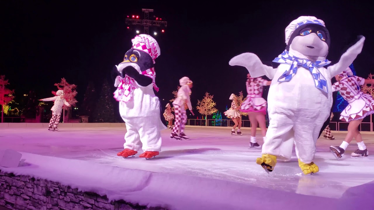 SeaWorld Winter Wonderland on ice 2018 Christmas - YouTube