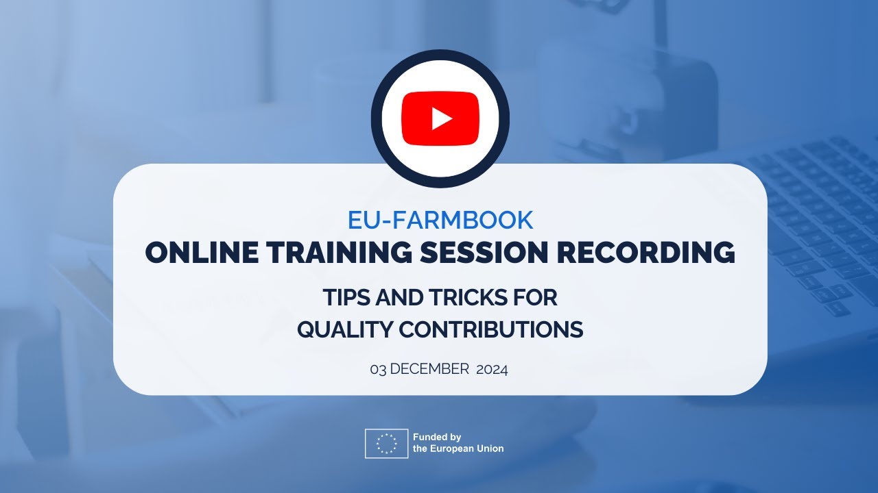 Online Training Session | Tips and Tricks for Quality Contributions ...