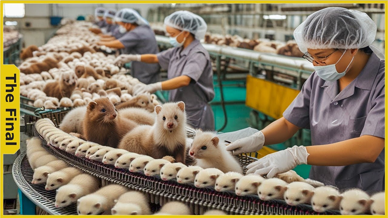How the Chinese Earn 10 Million USD from Mink Fur Farms | Food ...