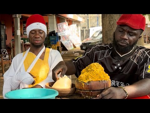 Meet roro number 1 food eater #africa #foodie #comedy - YouTube