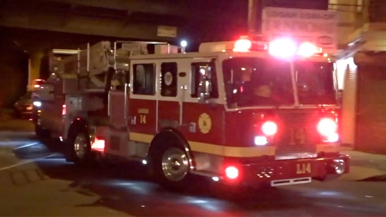 PFD Ladder 14 Responding - YouTube