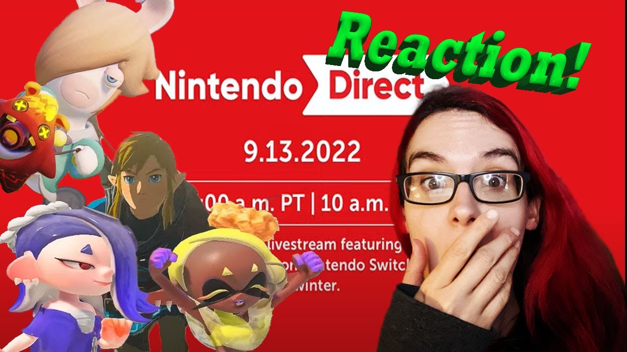Im so happy!! Nintendo Direct FULL REACTION! - YouTube