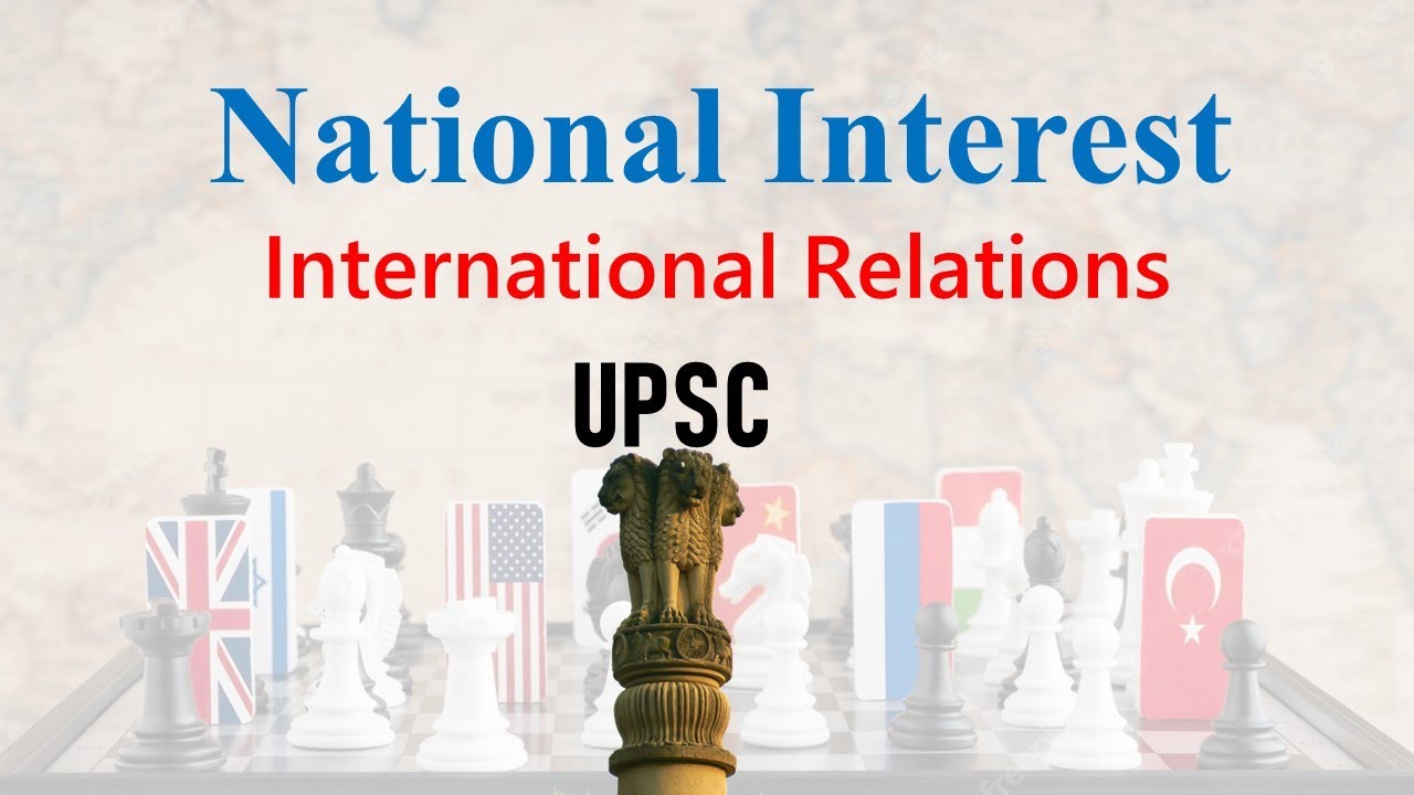 National Interest | International relations |UPSC | - YouTube